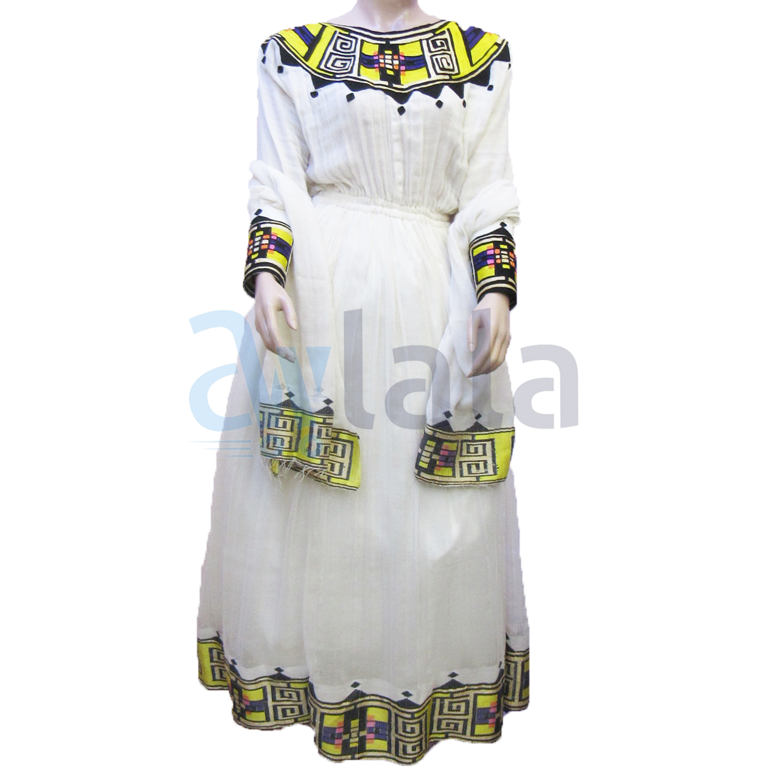 Traditional Dress - Yellow | Traditional | Women | Fashion | Awlala ...
